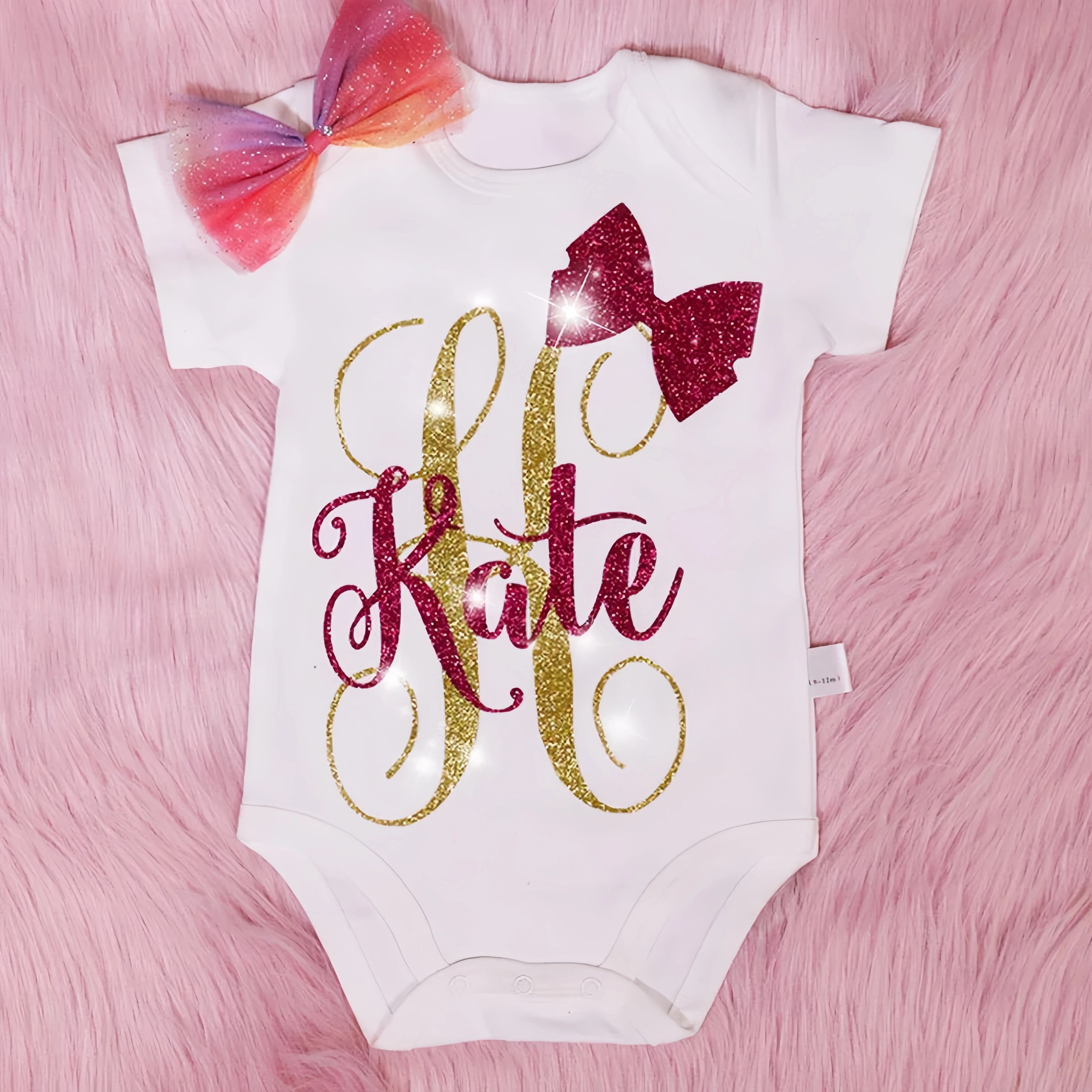 【オーダーメイド】ベビー服·ロンパース イニシャル・名前入り｜大人気出産祝い – UnimStar